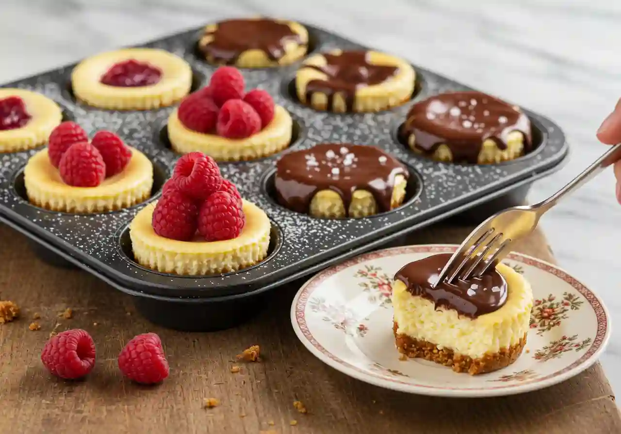 Mini Cheesecakes - My Grandma's Pie