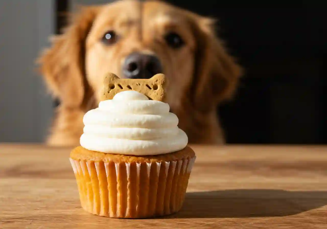 Pupcakes! (Dog cupcakes with frosting) - My Grandma's Pie