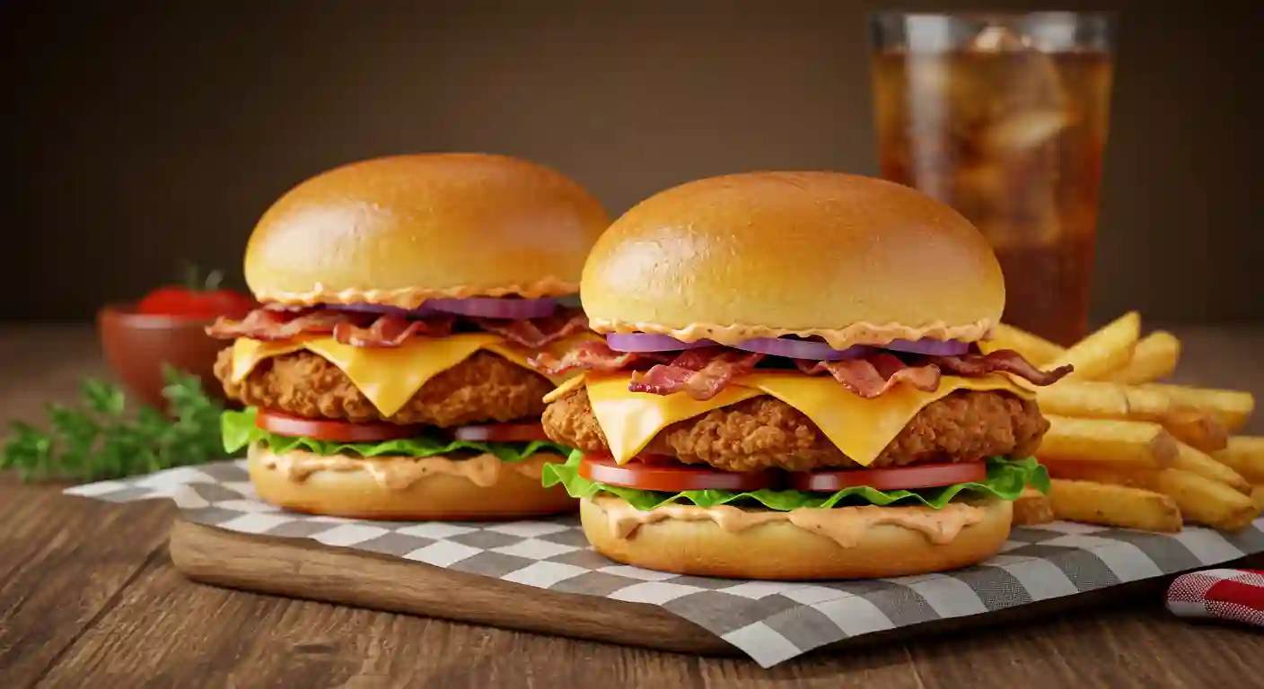 Buttermilk Fried Chicken Sandwich - My Grandma's Pie