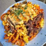 Short Rib Mac & Cheese Fries - My Grandma's Pie