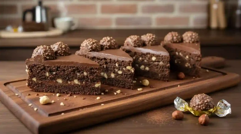 Ferrero Rocher Cake Recipe - My Grandma's Pie