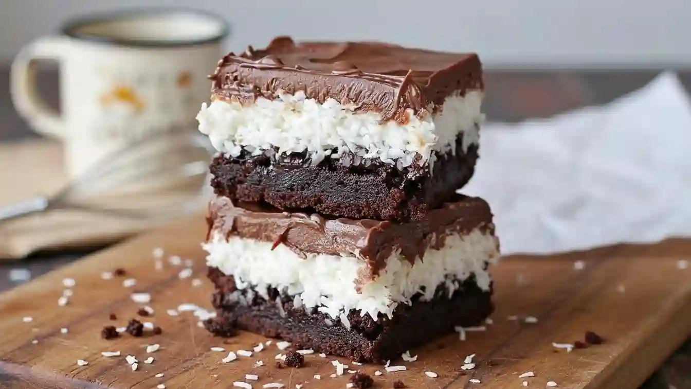 Mounds Brownies - My Grandma's Pie