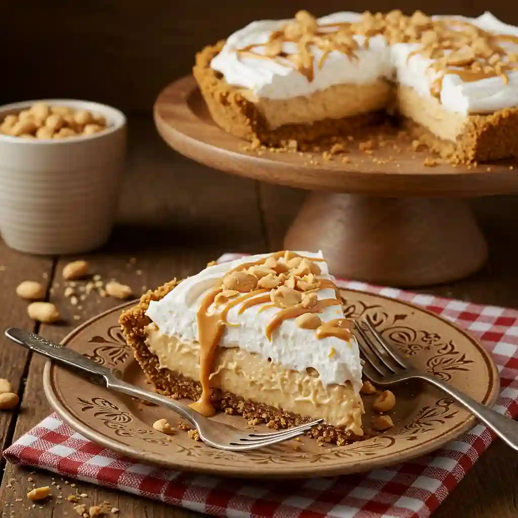 Amish Peanut Butter Cream Pie - My Grandma's Pie