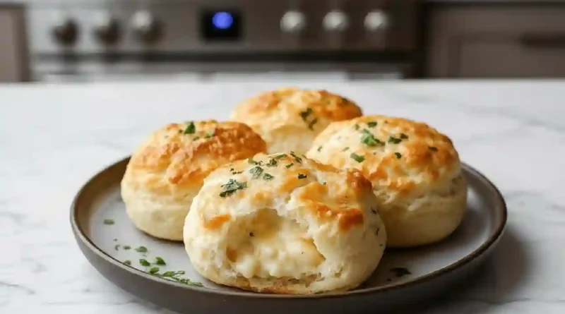Pillsbury Biscuit Garlic Butter Cheese Bombs - My Grandma's Pie